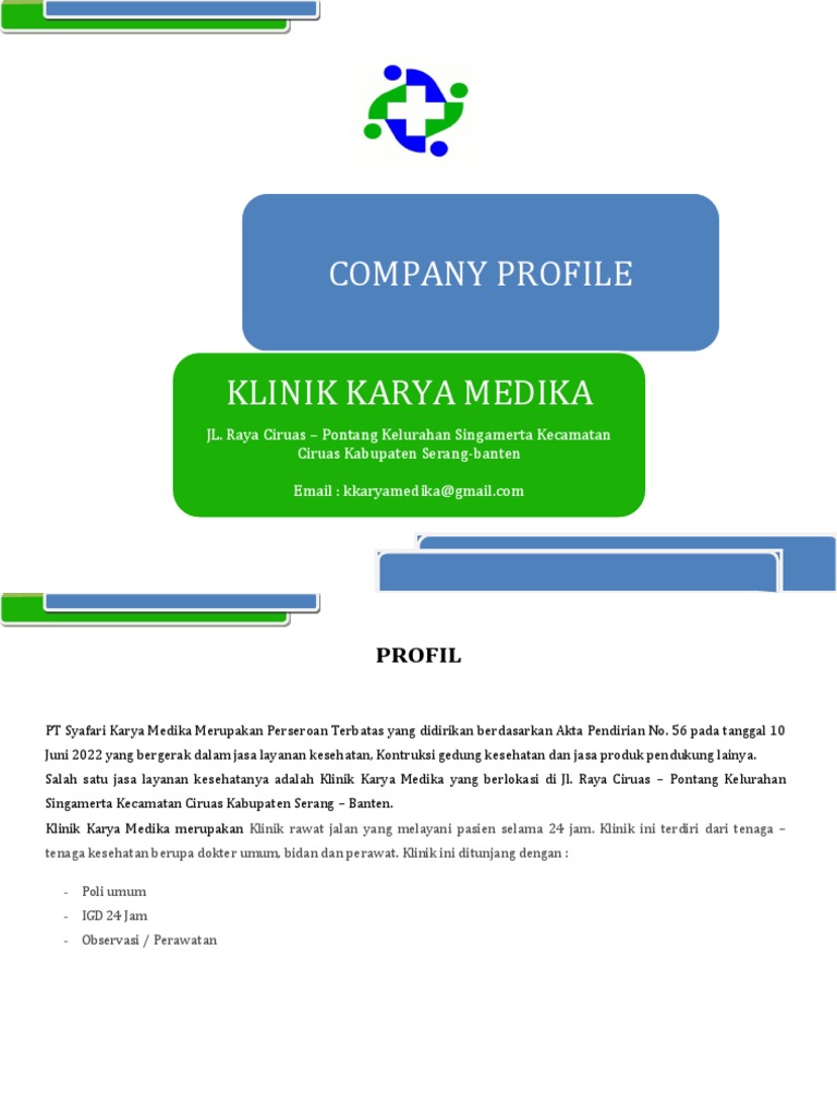 Profil Klinik KM | PDF