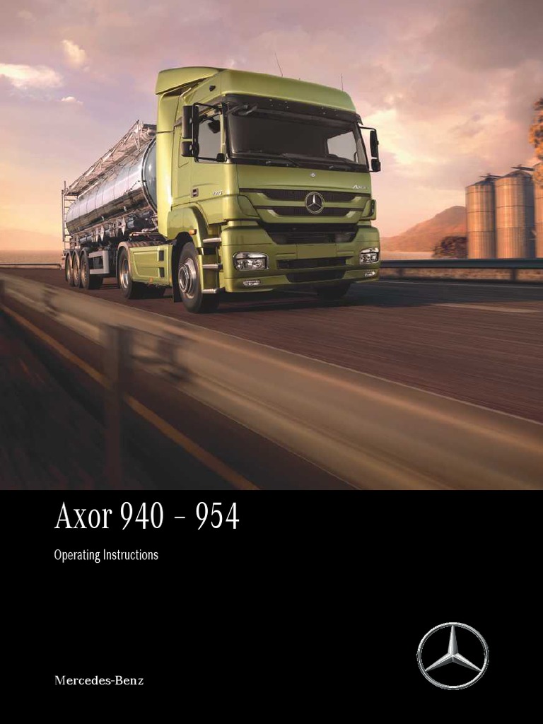 BA Axor 940 09-17 en GB | PDF | Anti Lock Braking System | Motor Oil