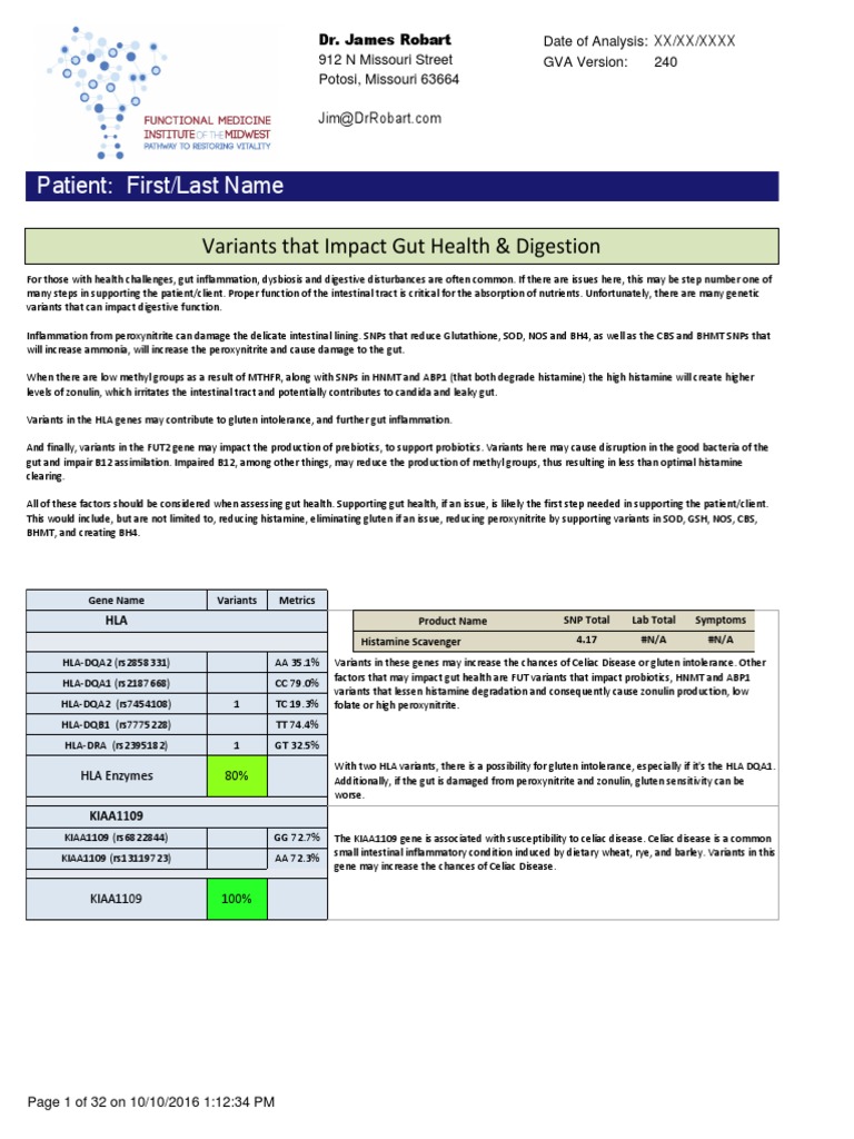?SNP Report | PDF | Electron Transport Chain | Molecular Biology