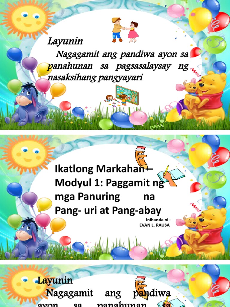 Powerpoint Fil5 Qtr 3 Week 1 | PDF