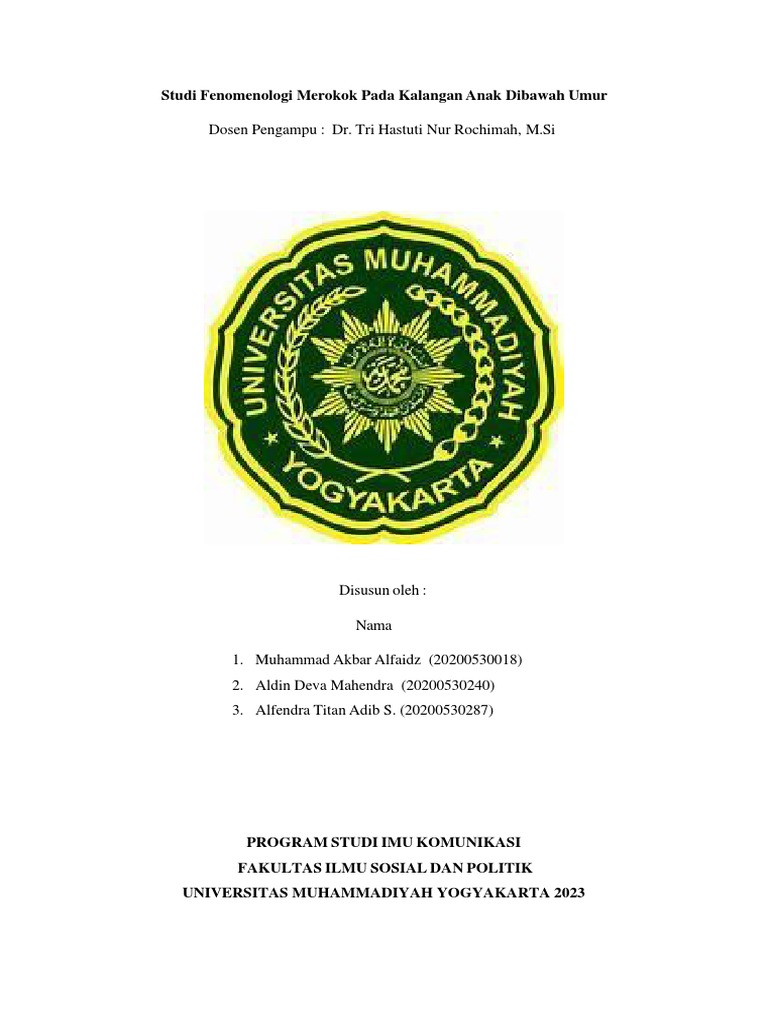 UK 2 Metopen Kualitatif Kelompok | PDF | Pengembangan Diri | Sains & Matematika