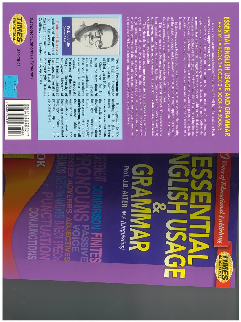 Essential Grammar Workbook | PDF