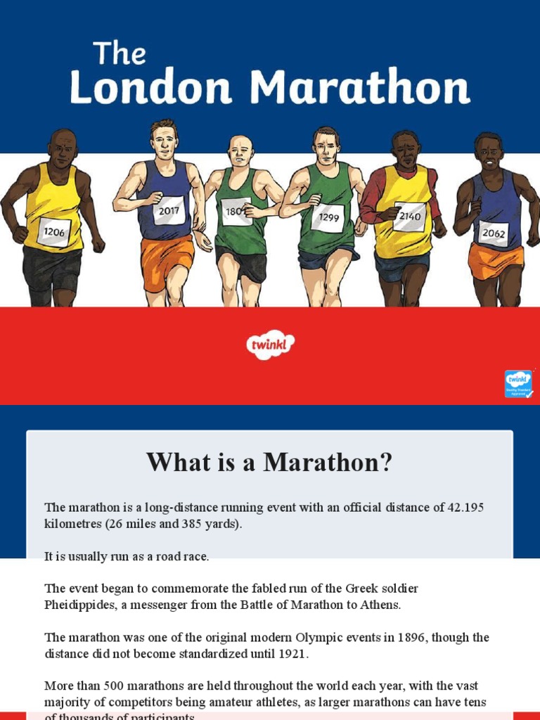The London Marathon Powerpoint 1 - Ver - 4 | Download Free PDF | Marathon | Road Running