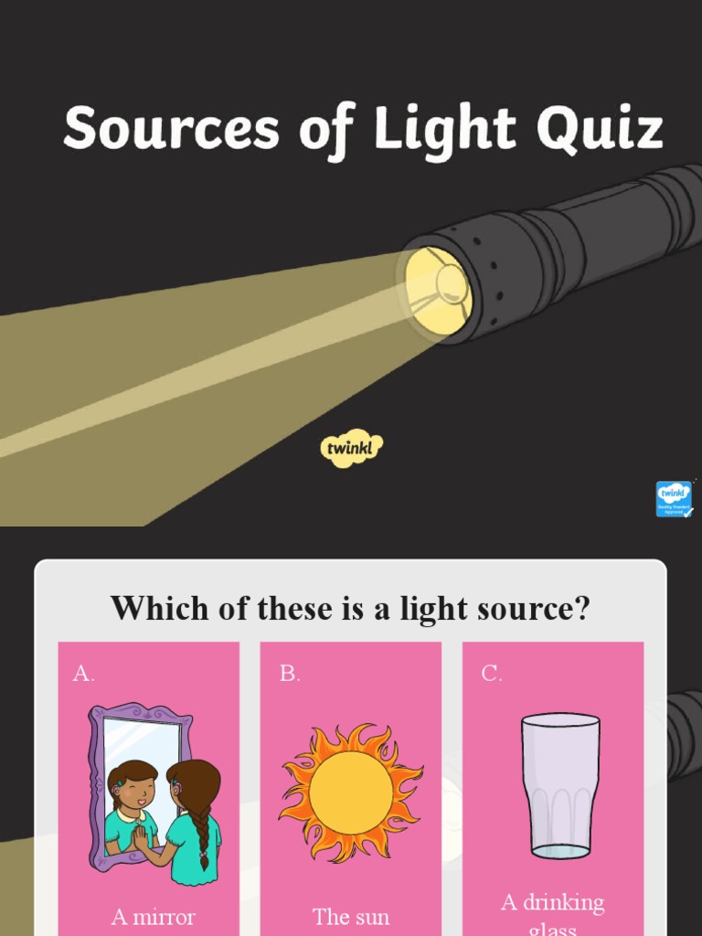Light and Reflection Quiz | PDF | Light | Natural Philosophy