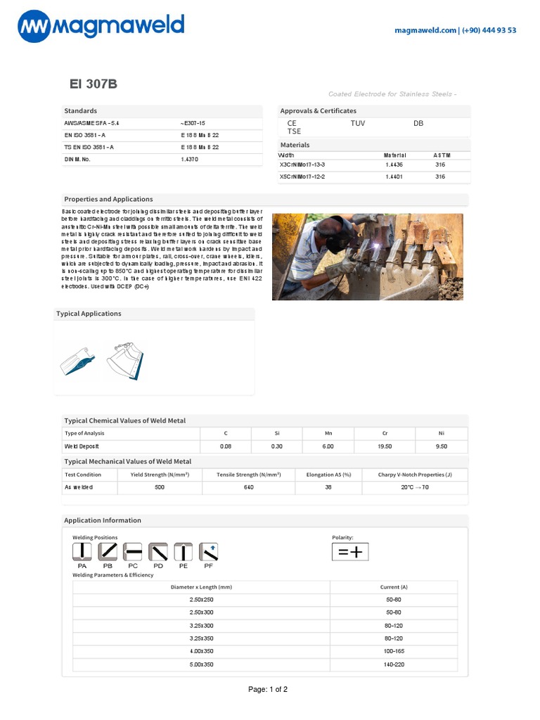 E 307-15 | PDF | Welding | Construction