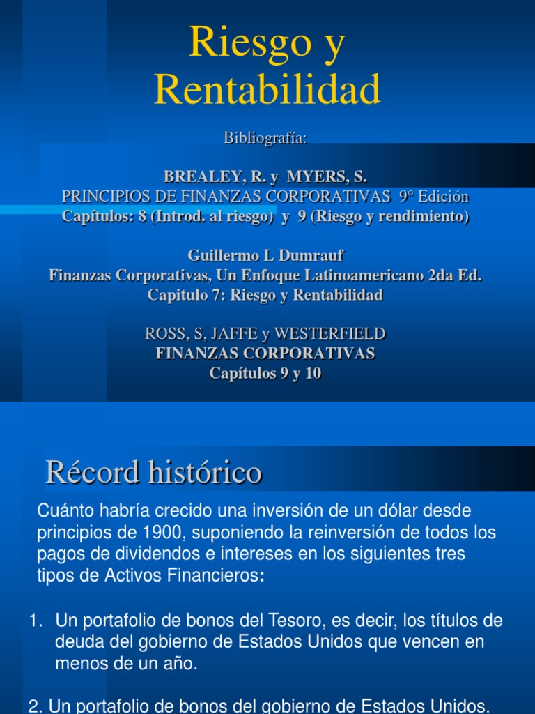 Filminas Clase 1 De Administraci n Del Riesgo PDF Compartir