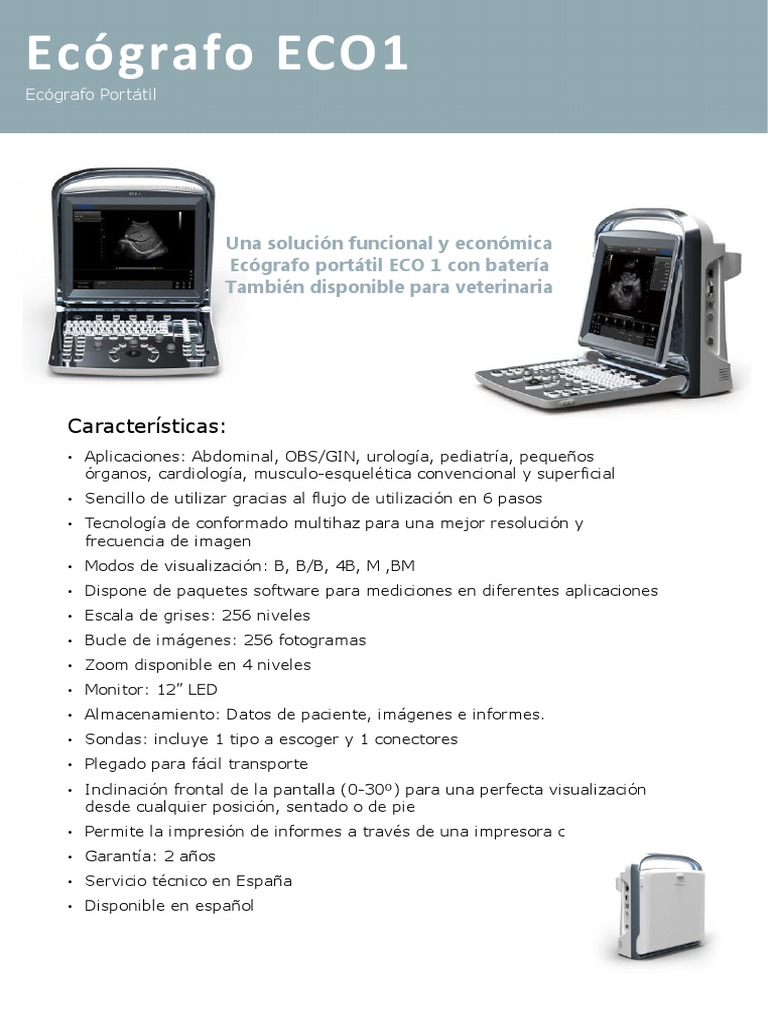 Ecografo Eco1 | PDF