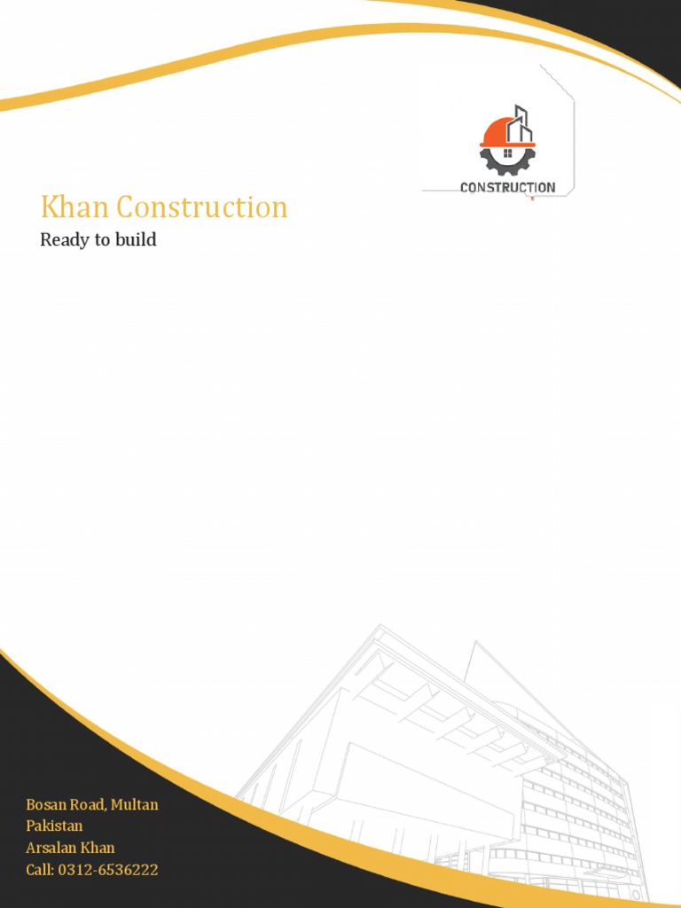 Khan Construction | PDF