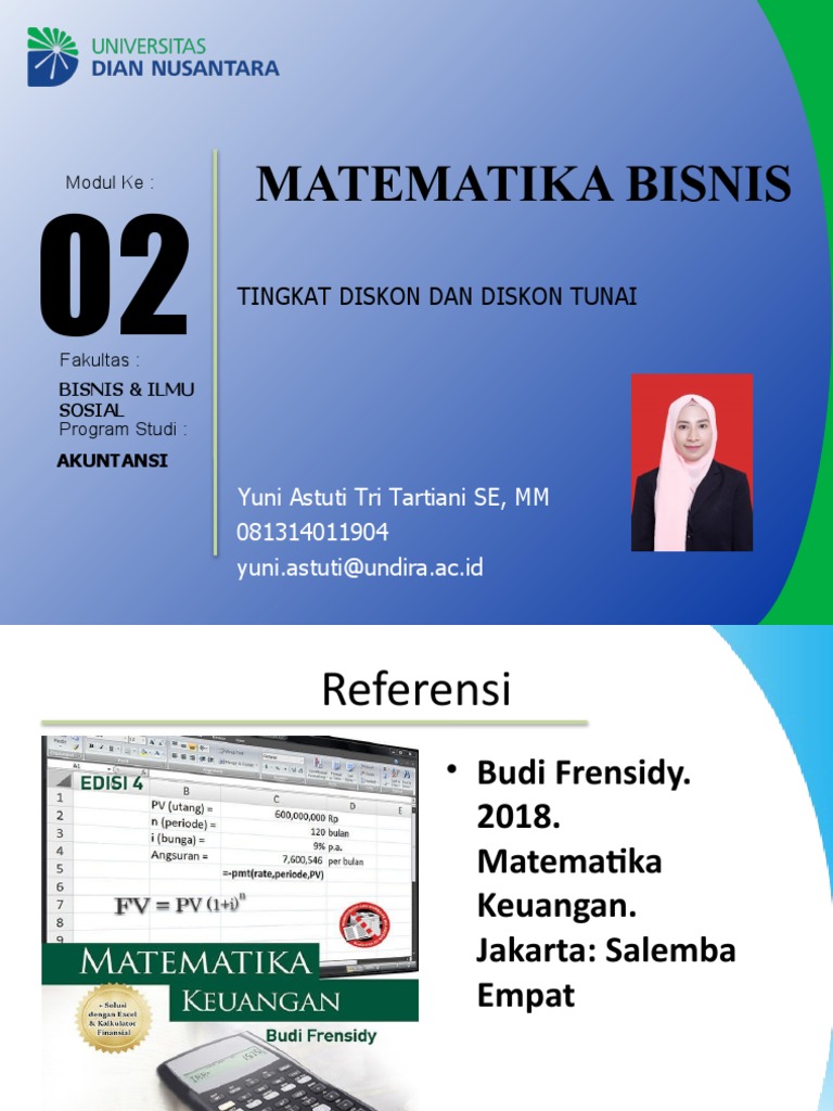 PPT Matematika Bisnis-Diskon | PDF