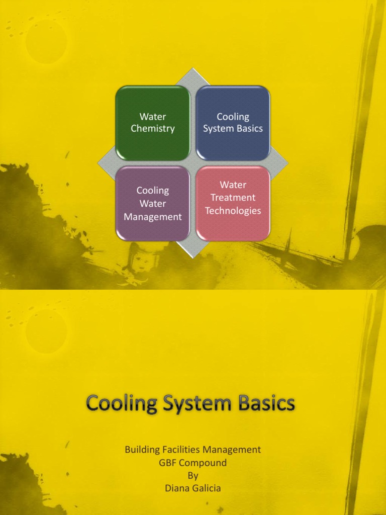 Water Treatment Cooling System Basics (GBF) | PDF | Water | Heat
