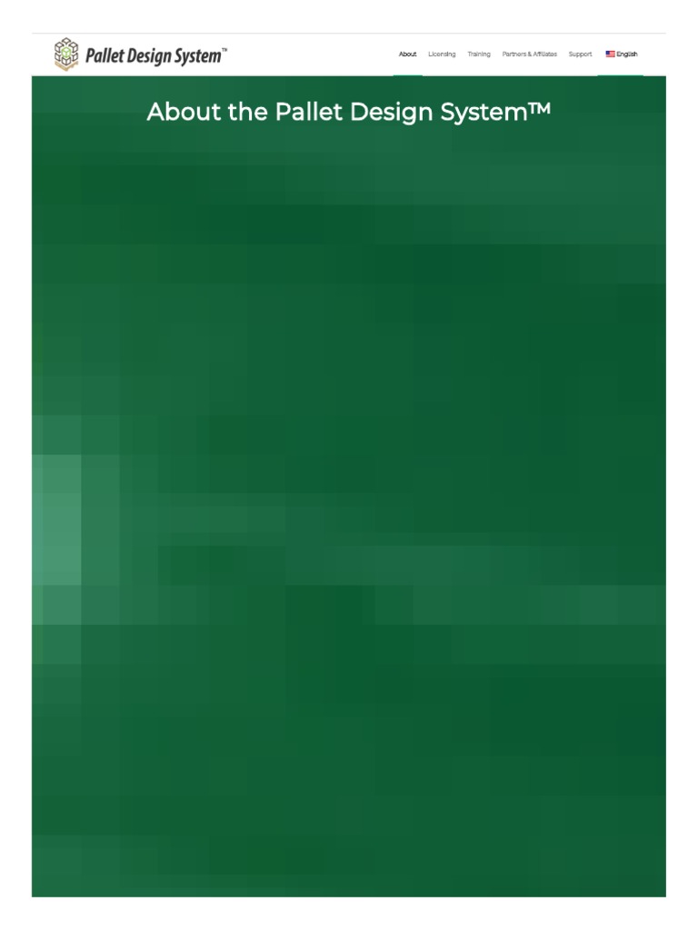 About The Pallet Design System - Palletdesignsystem | PDF | Pallet ...