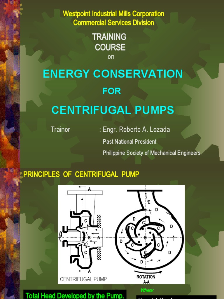 Centrifugal Pumps Pdf Pump Gas Technologies