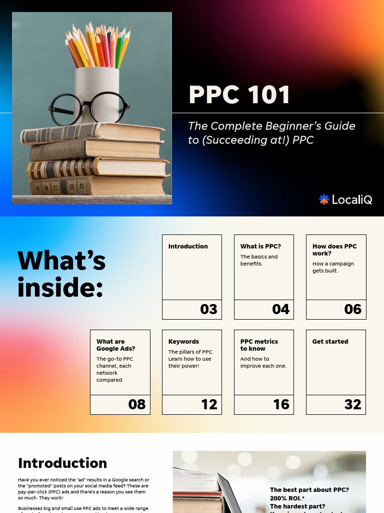 PPC 101 Final | PDF | Search Engine Optimization | Advertising