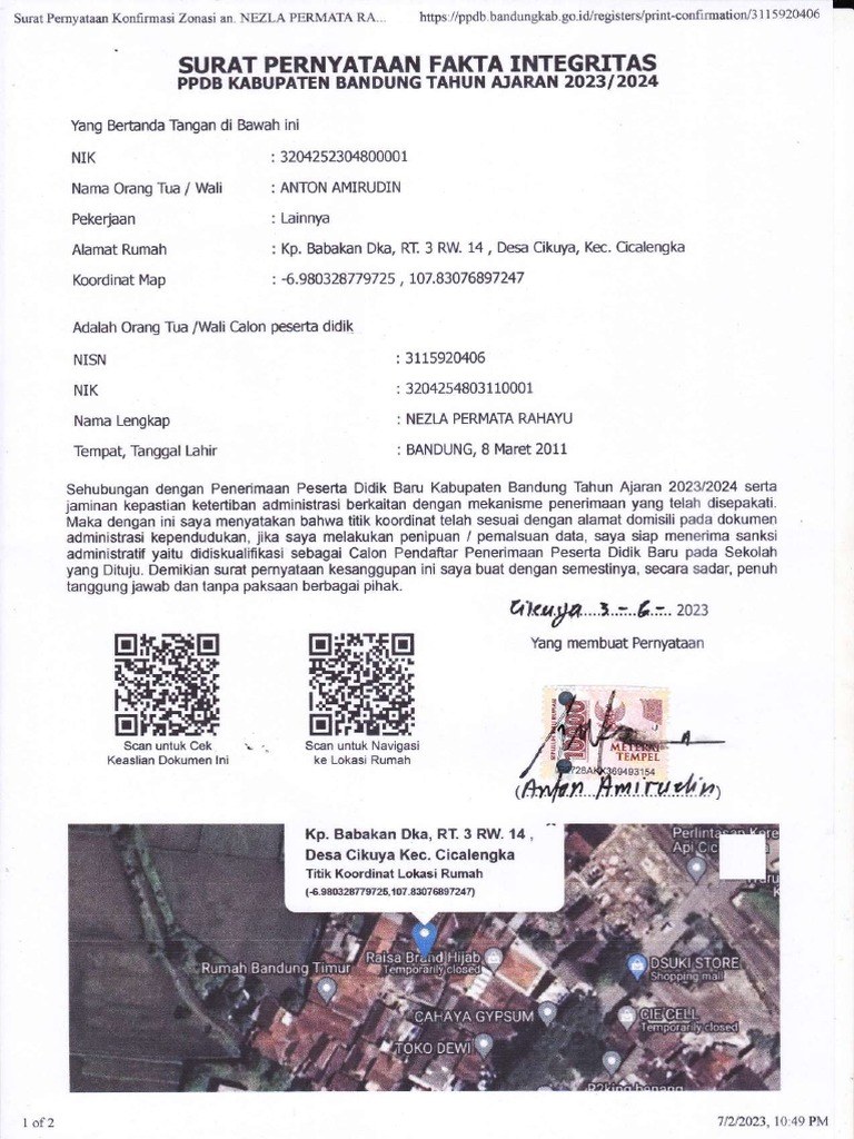 pakta integritas_compressed | PDF