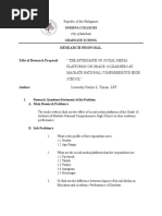 Sample Descriptive Research Title | PDF