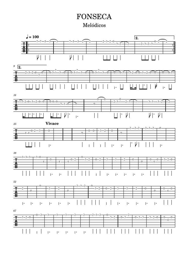 Fonseca Tab | PDF