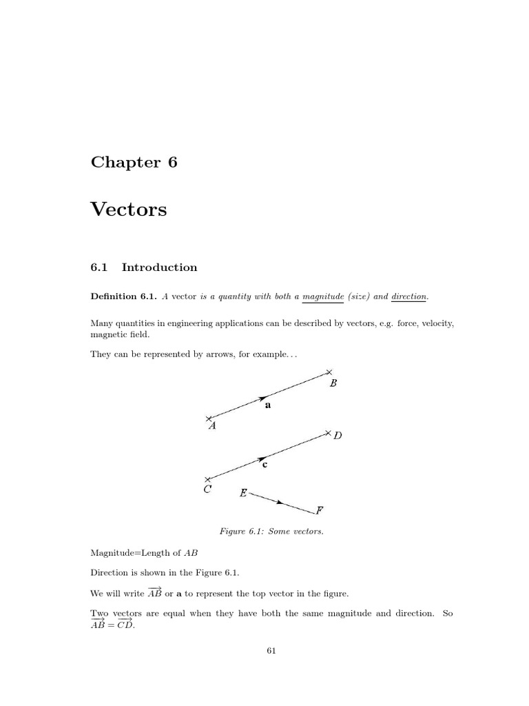 Vectors Author University College London | PDF | Euclidean Vector | Determinant