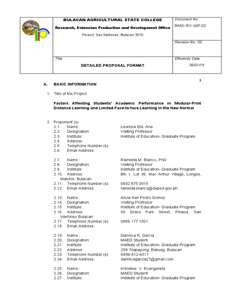 Factors Impacting Student Performance | PDF | Survey Methodology ...