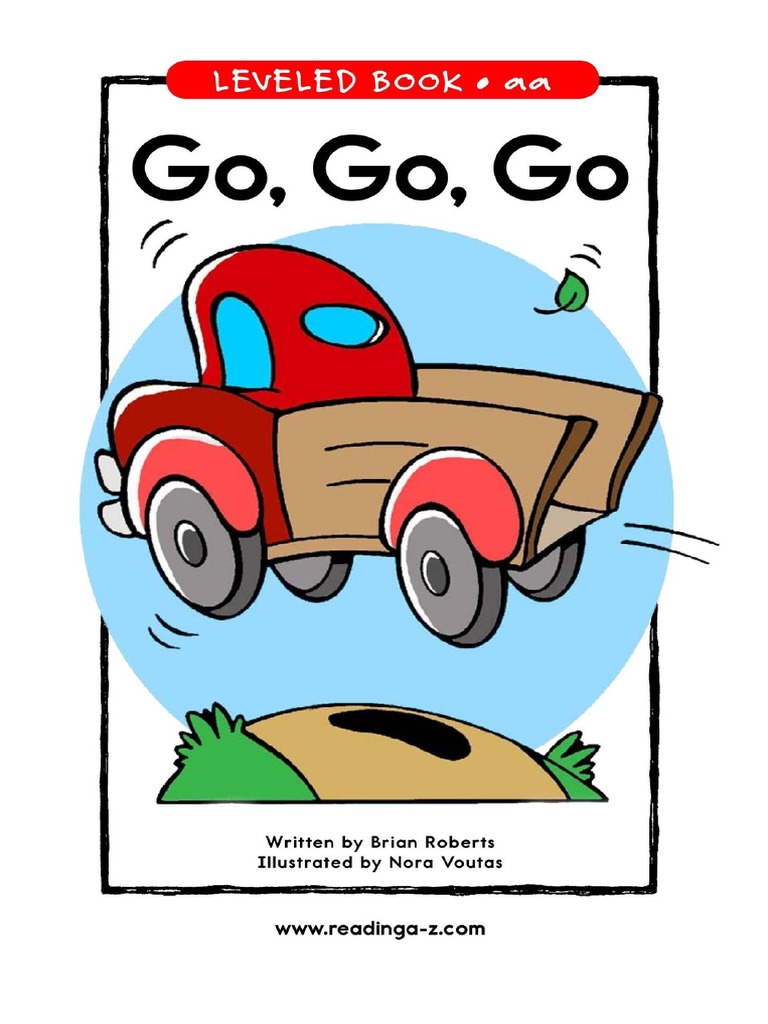 Go, Go (Animals) Book | PDF