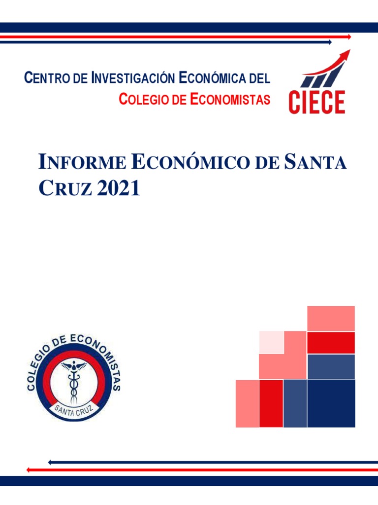 Informe Económico Santa Cruz 2021 | PDF | Crecimiento económico ...