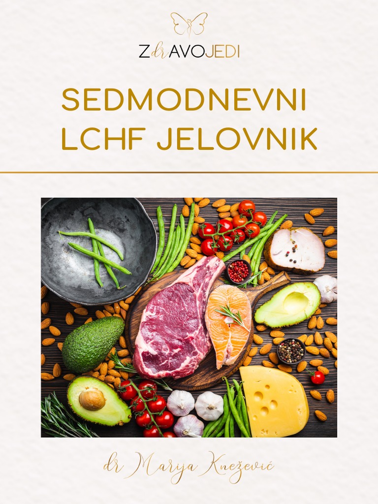ZdravoJedi Sedmodnevni LCHF Jelovnik | PDF