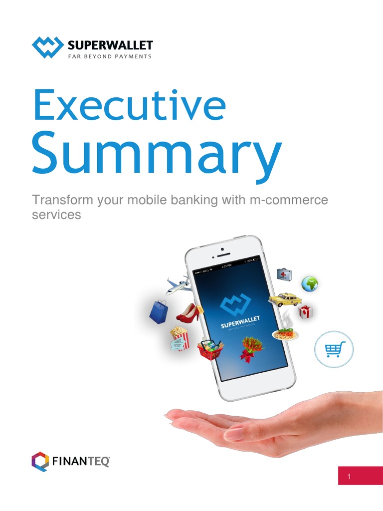 SuperWallet - White Paper | PDF | Banks | Mobile App