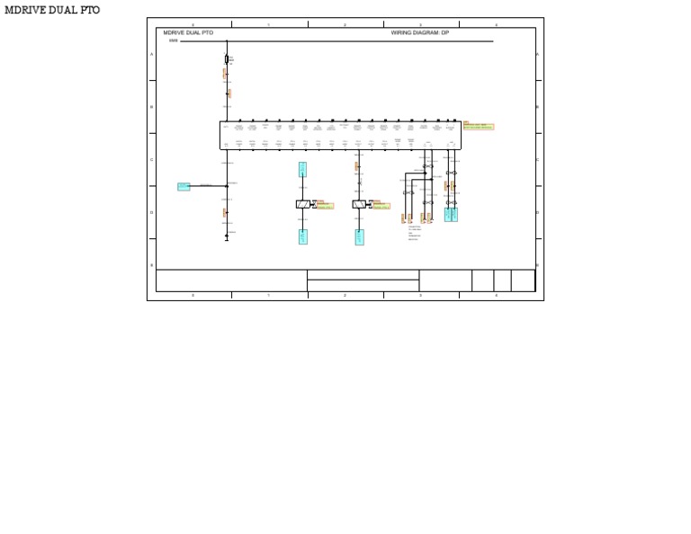 Wiring Diagram: DP Mdrive Dual Pto | PDF | Manufactured Goods ...