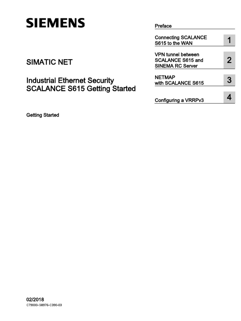 GS Scalance-S615 76 | PDF | Computer Network | Ip Address