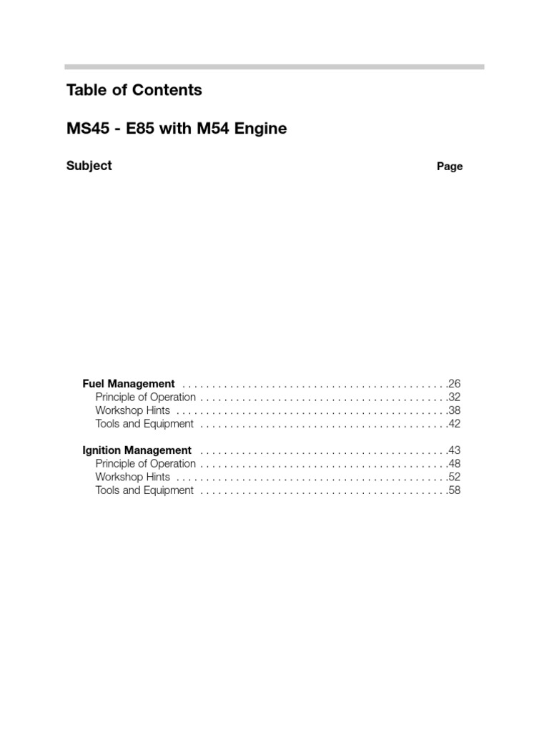04a MS45 DME Part 2 | PDF | Ignition System | Throttle