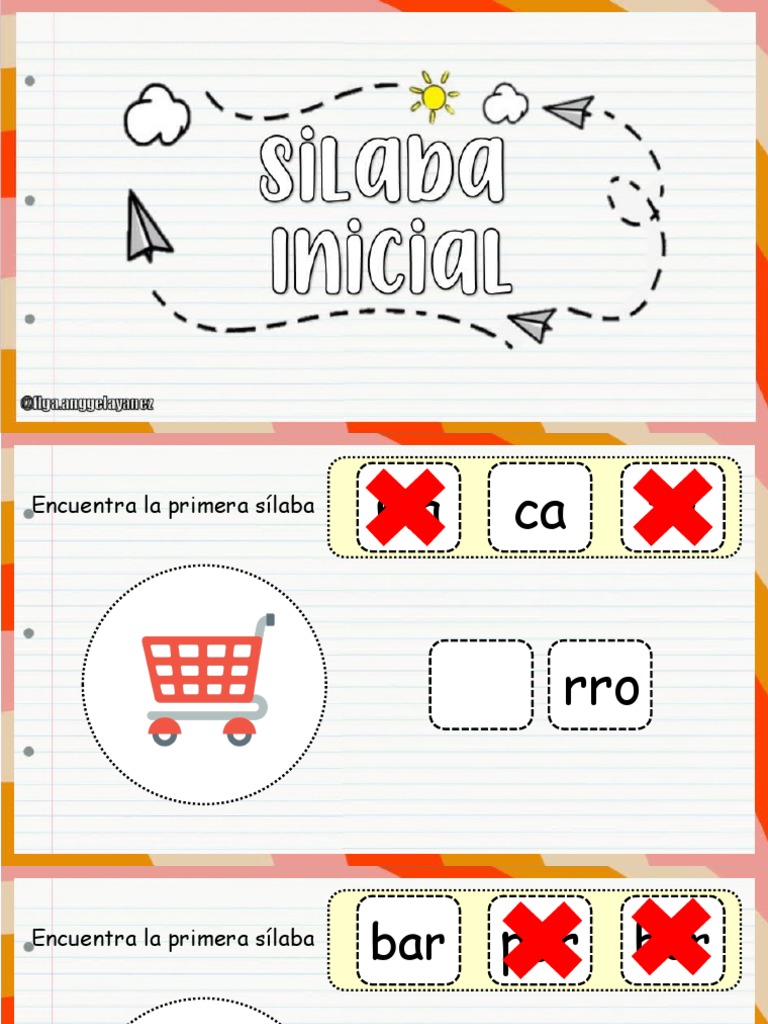 Silaba Inicial | PDF