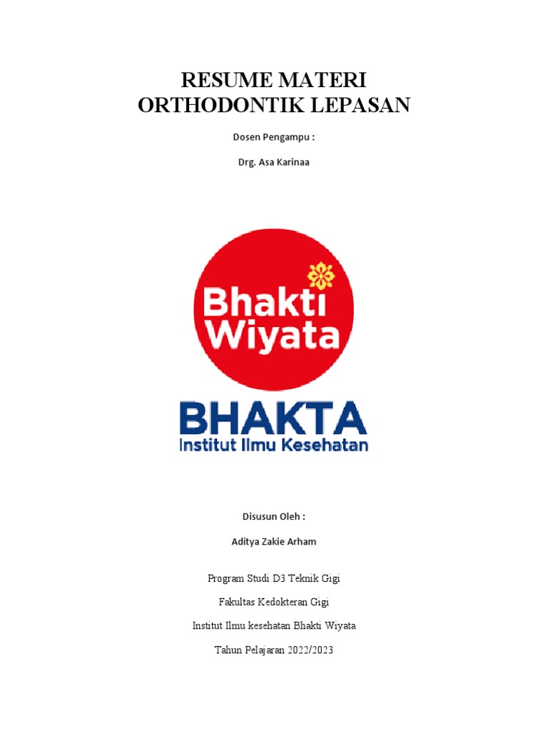 Resume Orto L Aditya Zakie 1 | PDF