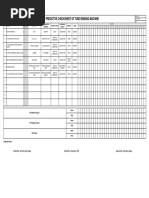 Machine Check Sheet | PDF | Machines | Manufactured Goods