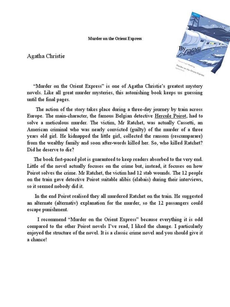 Murder On The Orient Express | PDF