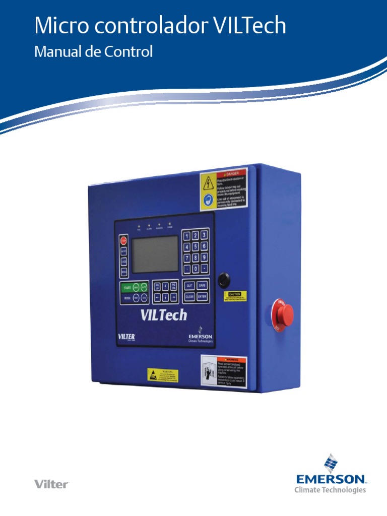 Manual de Control VILTech: Instrucciones y Seguridad | PDF | De entrada y salida | Ciencias de ...