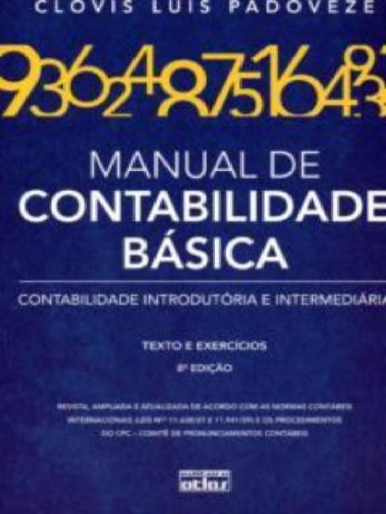 Resumo Manual de Contabilidade Basica Clovis Luis Padoveze | PDF