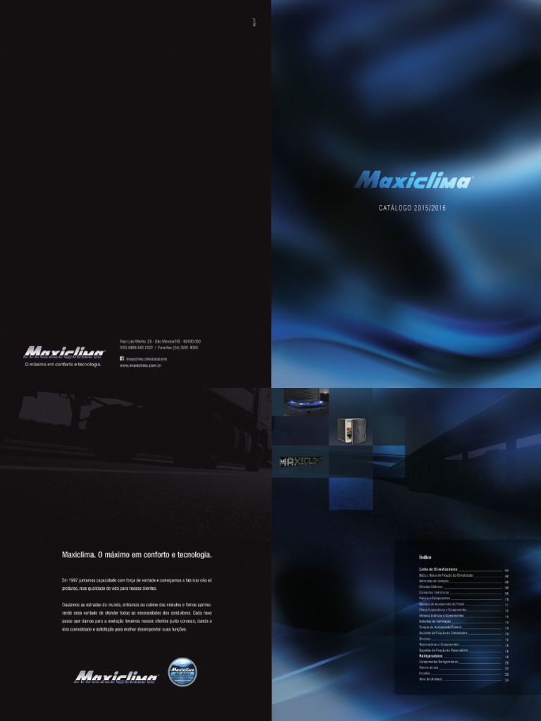 Catálogo Geral Maxiclima | PDF
