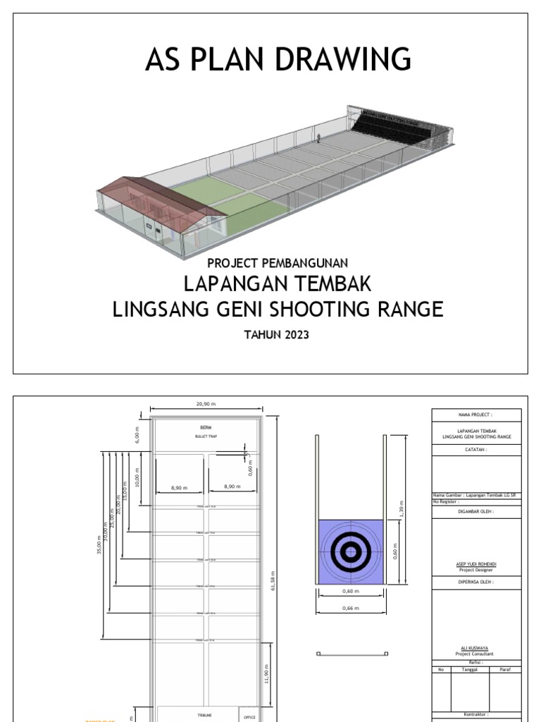 Layout Lapangan Tembak | PDF