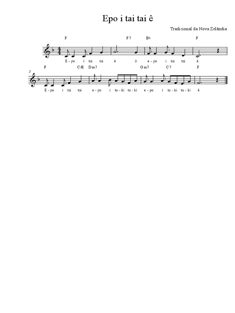 Epo I Tai Tai e | PDF