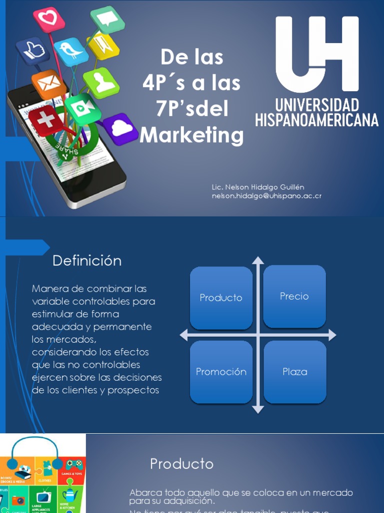 Las 4P A Las 7P Del Marketing | PDF | Marketing | Producto (Negocio)