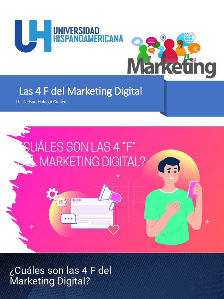 Las 4f Del Marketing Pdf Marketing Publicidad Digital