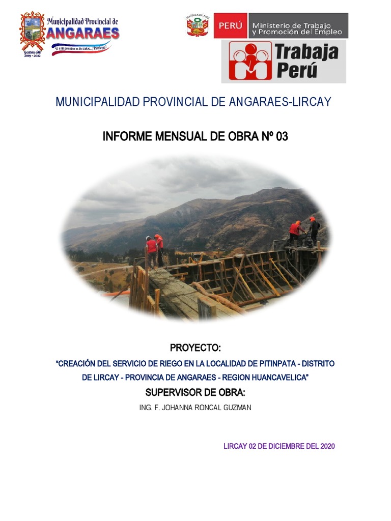 Memoria Val 03 SUP NOVIEMBRE | PDF | Residuos | Riego