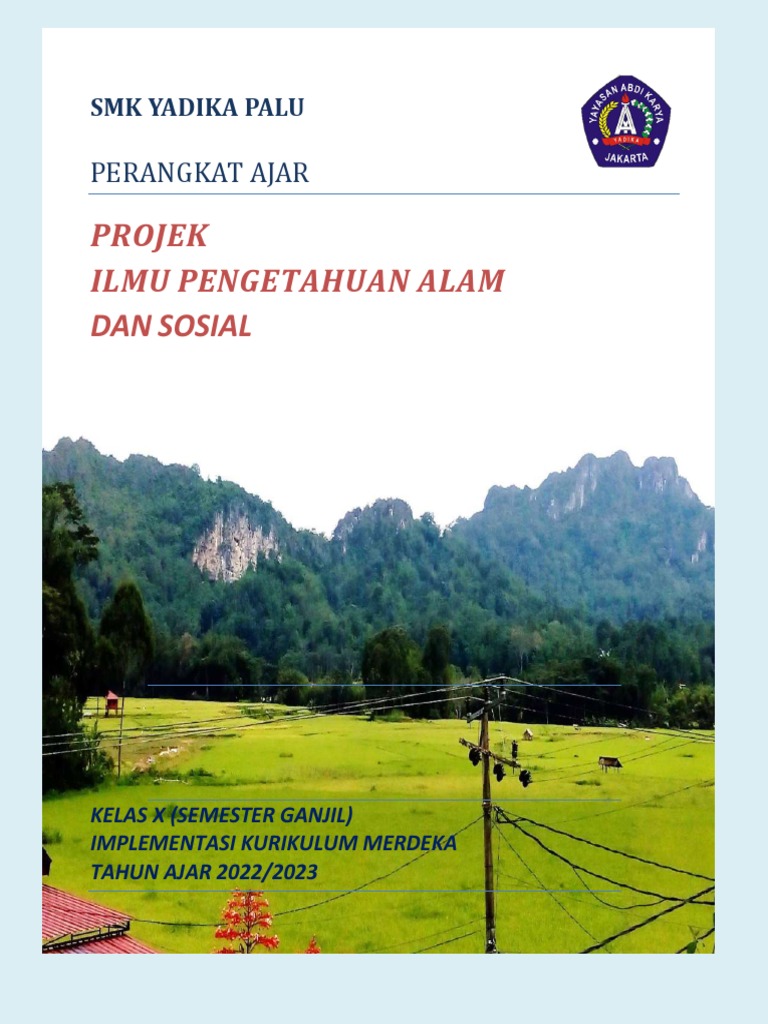 Gambaran Isi Modul Ajar | PDF