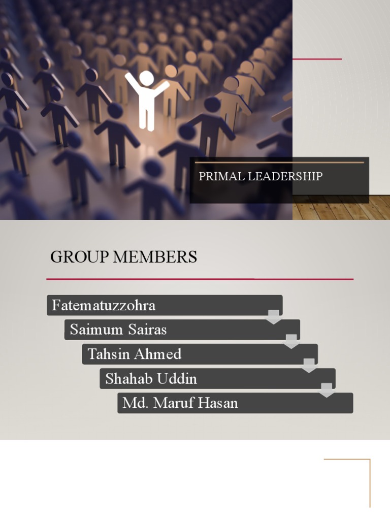 Primal Leadership | PDF | Leadership | Emotions