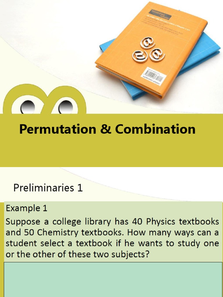 Permutations & Combinations Guide | PDF