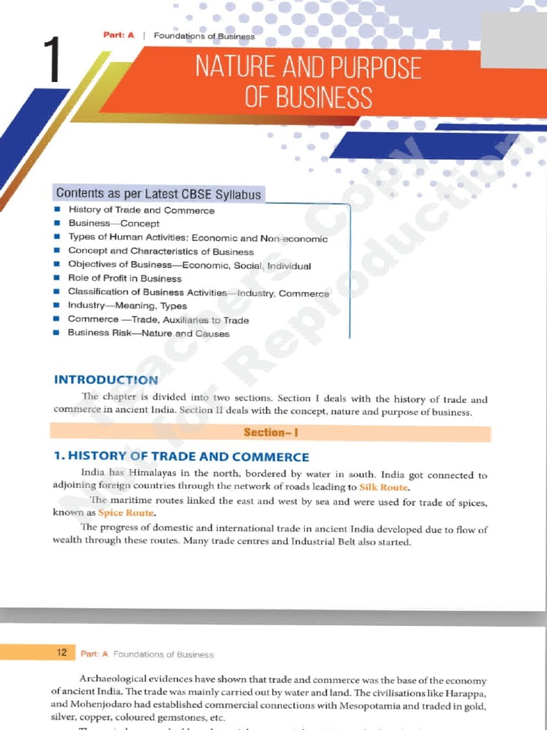 History of Commerce and Trade | PDF | Economy Of India | Trade