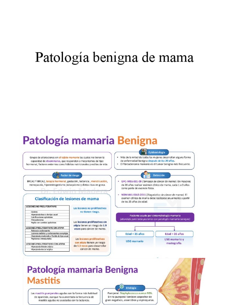 Patología benigna de mama | PDF