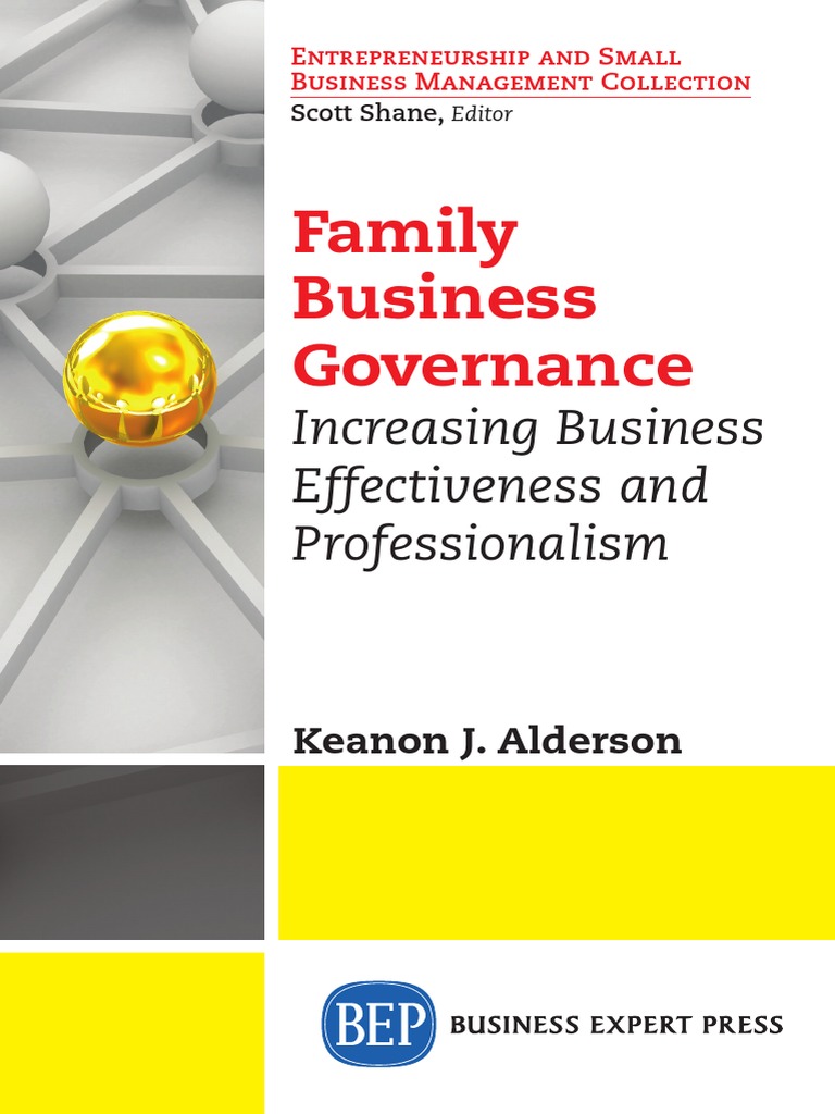Family Business Governance - Alderson | PDF | Stocks | Governance