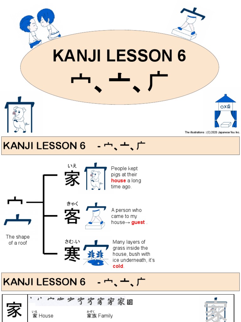 Kanji L6-L7 | PDF