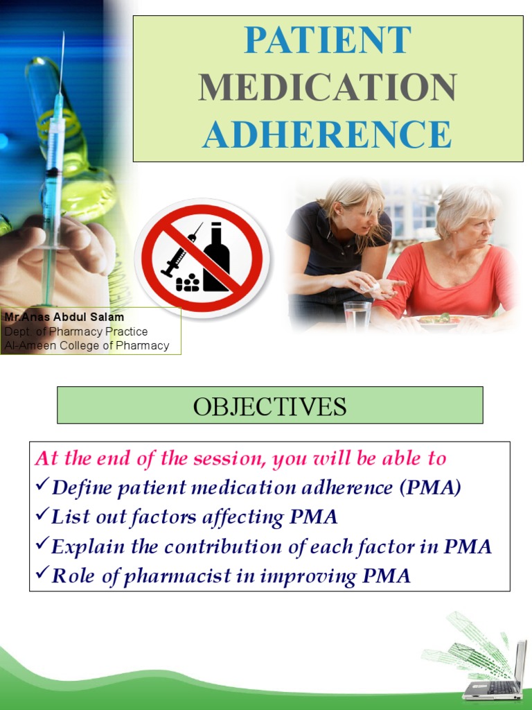 Patient Medication Adherence | PDF | Pharmacy | Medicine