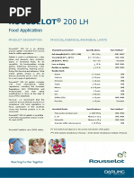 Gelatin Bloom Strength Conversion Guide | PDF | Gelatin | Foods